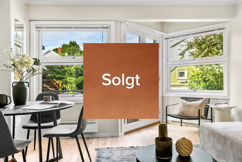Lys og romslig 2-roms selveier med balkong og utsyn mot nostalgiske ... Lys og romslig 2-roms selveier med balkong og utsyn mot nostalgiske ...
