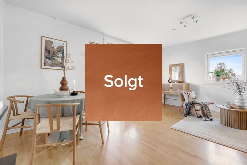 Lys og romslig 2-roms med solrik balkong - Utyn mot park - Peis - Rolig ... Lys og romslig 2-roms med solrik balkong - Utyn mot park - Peis - Rolig ...